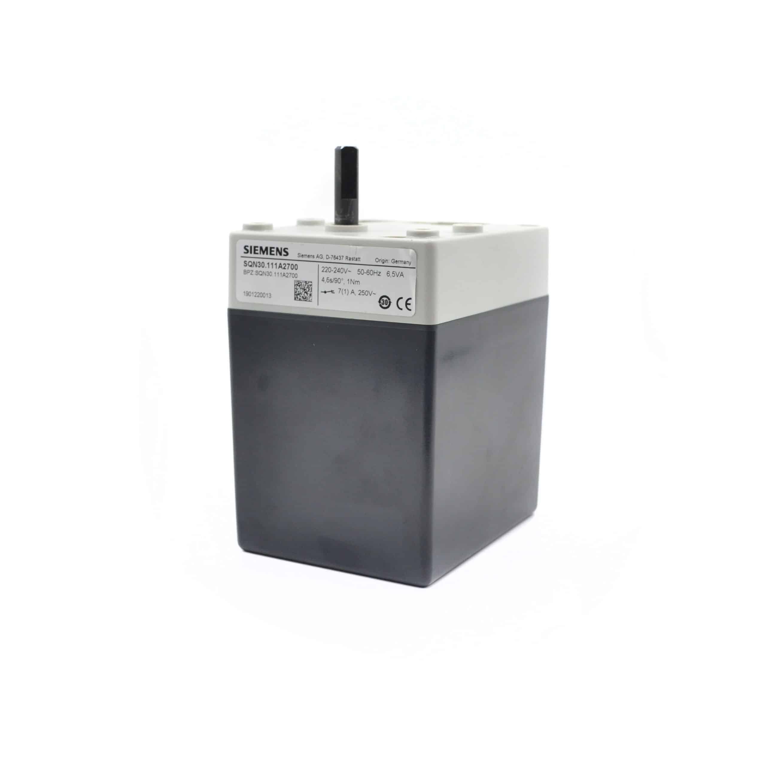SERVOMOTOR SIEMENS SQN30-111A2700 4.5S/90ª, 1Nm, 220-240V 50-60HZ 6.5VA ...