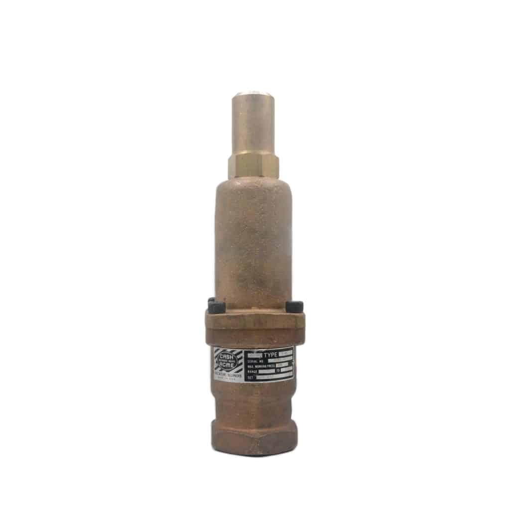 VÁLVULA DE ALIVIO DE 1 1/4" 50 PSI MODELO K-10 MAX PRESION 800 RANGO 15 ...