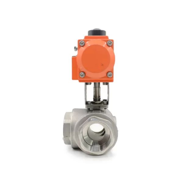 VÁLVULA ESFÉRICA NEUMÁTICA SANITARIA 2″NPT TIPO T 3 VÍAS RAPIDA TRI ...