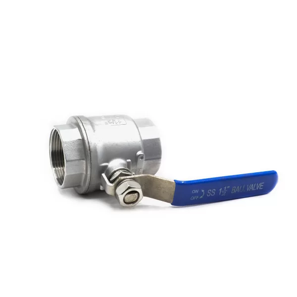 VÁLVULA ESFÉRICA 1 1/2″ NPT 1000 WOG ACERO INOXIDABLE 316 BALL VALVE ...